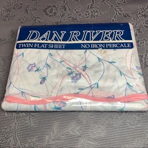 Dan River | Bedding | Dan River Ribbon Sonnet One New Vintage Flat ...